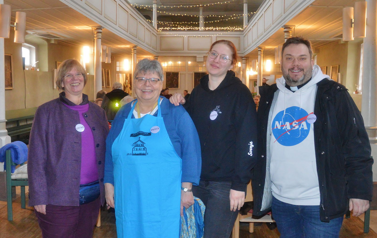 Auftakt der ersten Vesperkirche in der Osteroder Schlosskirche